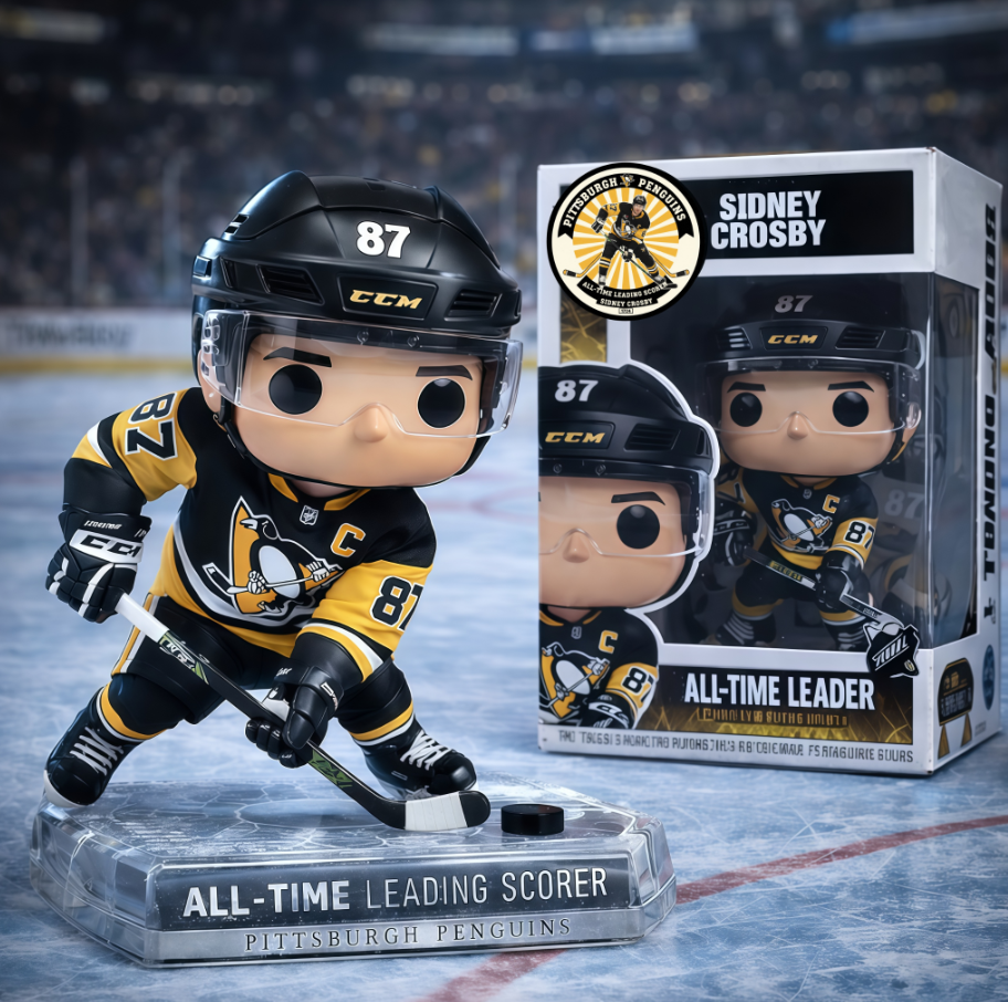Sidney Crosby All Time Leading Scorer Figure Doll – figury